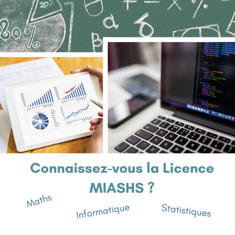 Découvrir la Licence MIASHS Mathématiques et Informatique